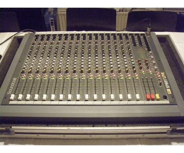 Mixer, Soundcraft Spirit live - 16 kanaler - Mixere - soundtrade