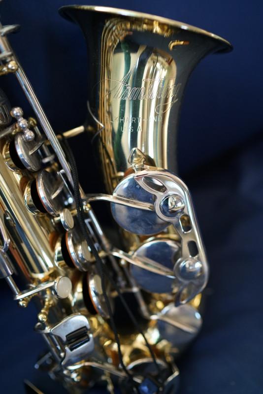 Vintage Alt Saxofon fra 1981 af mærket Armstrong - Armstrong - ELKHART ...