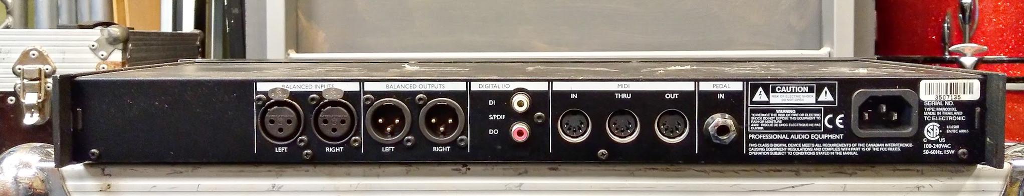 Dual effects processor, tc electronic M-One XL - t.c. electronic ...