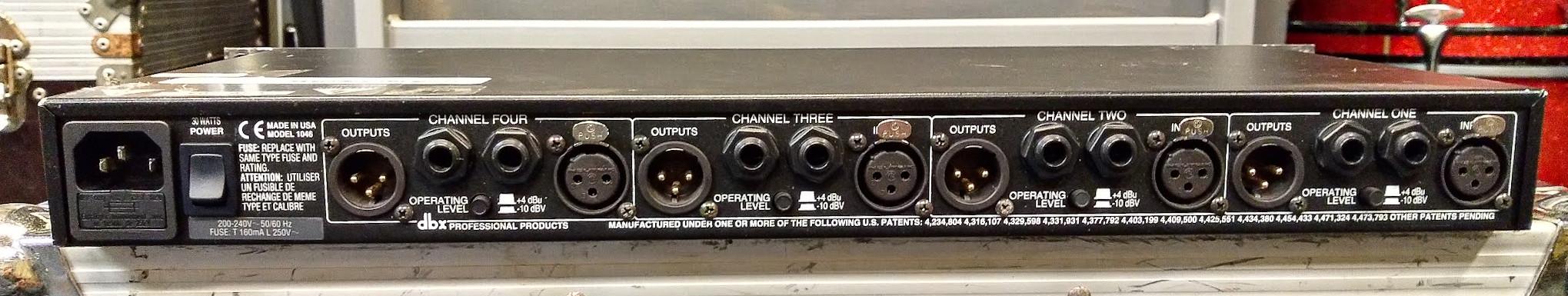 Quad Compressor / Limiter, dbx 1046 - Mikrofoner - soundtrade