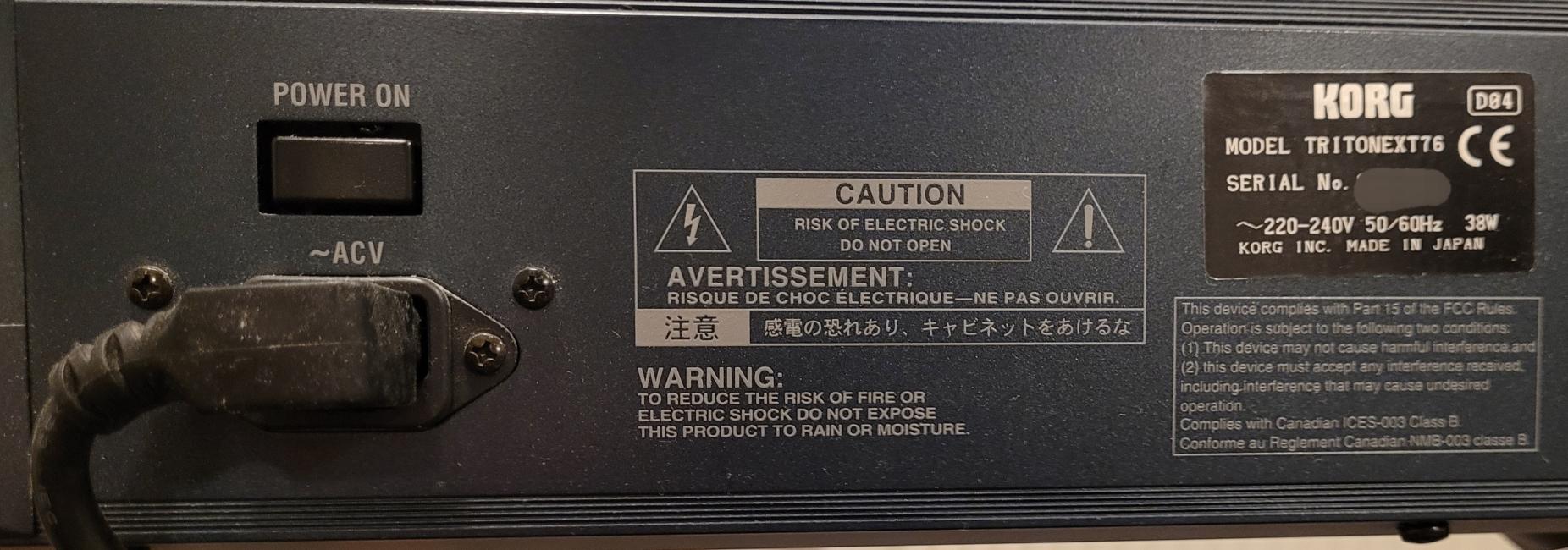 Korg Triton Extreme 76 - Keyboards - soundtrade